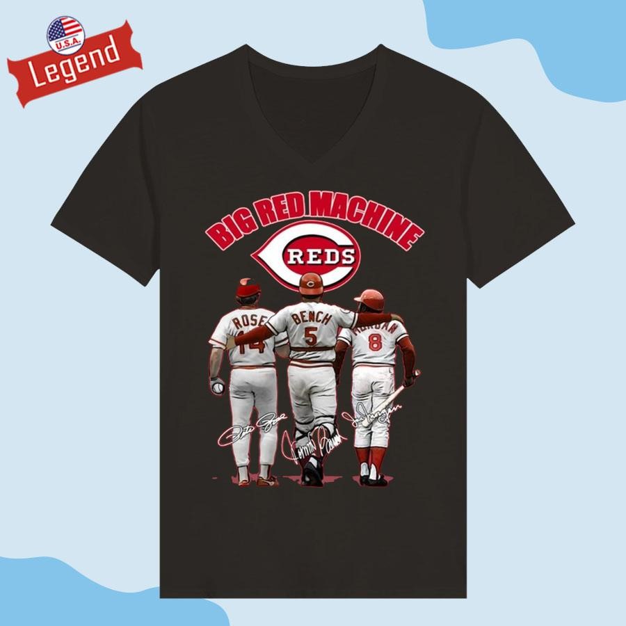 Cincinnati Reds Big Red Machine Peter Rose Johnny Bench Joe Morgan ...
